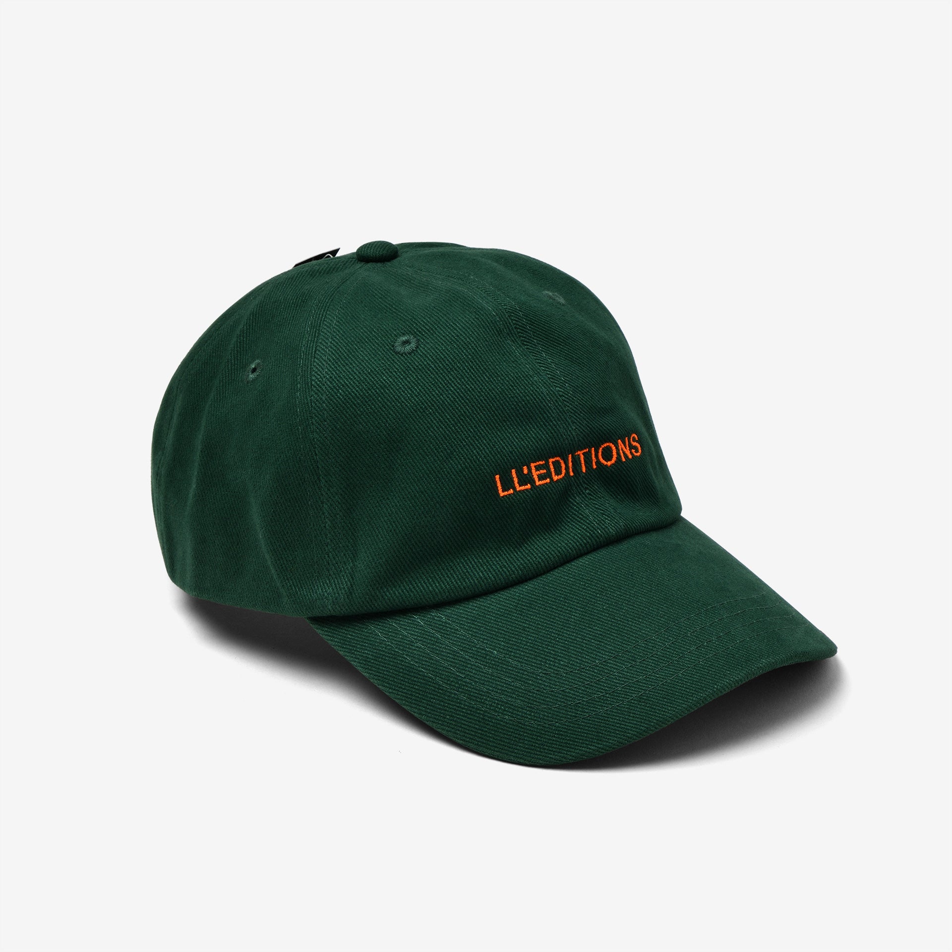 LL’Editions Standard Cap (Forest Green / Fluorescent Orange) | North East